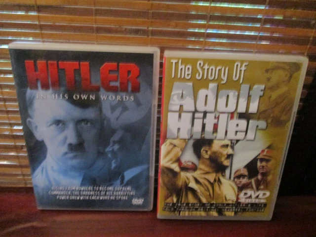STORY OF ADOLF Hitler / Hitler in His Own Words - Set of two dvds EUR 5 ...