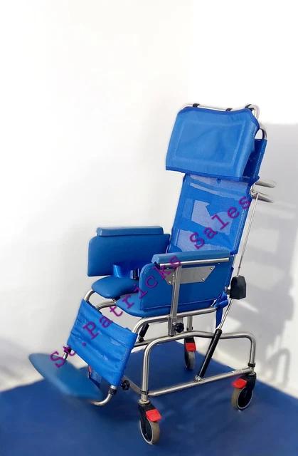 PAEDIATRIC TILT IN SPACE SHOWER COMMODE CHAIR WITH MESH FABRIC (Vat ...