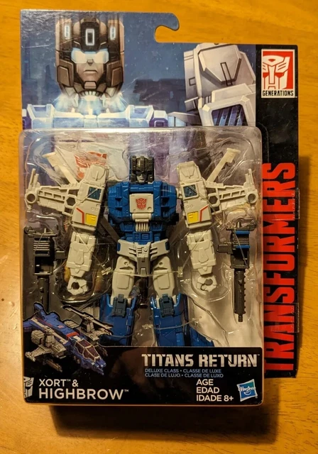 TRANSFORMERS TITANS RETURN Headmaster HIGHBROW & XORT New Sealed $30.00 ...