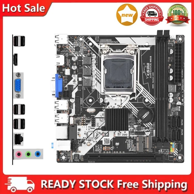 H61S MAINBOARD VGA HDMI-Compatible LGA 1155 Computer Motherboard PC ...