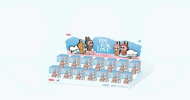 ORIGINAL POPMART LABUBU Pin For Love Blind Box Full Set (N-Z) Neu, OVP, Sealed EUR 260,00 ...