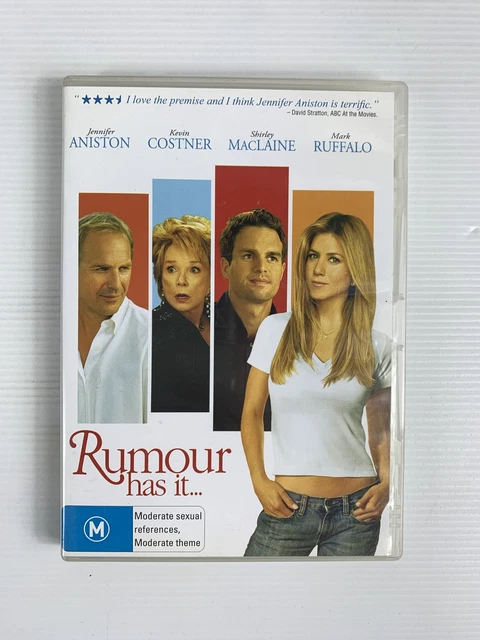 RUMOUR HAS IT Jennifer Aniston Kevin Costner DVD R4 CULT EUR 6,69 ...