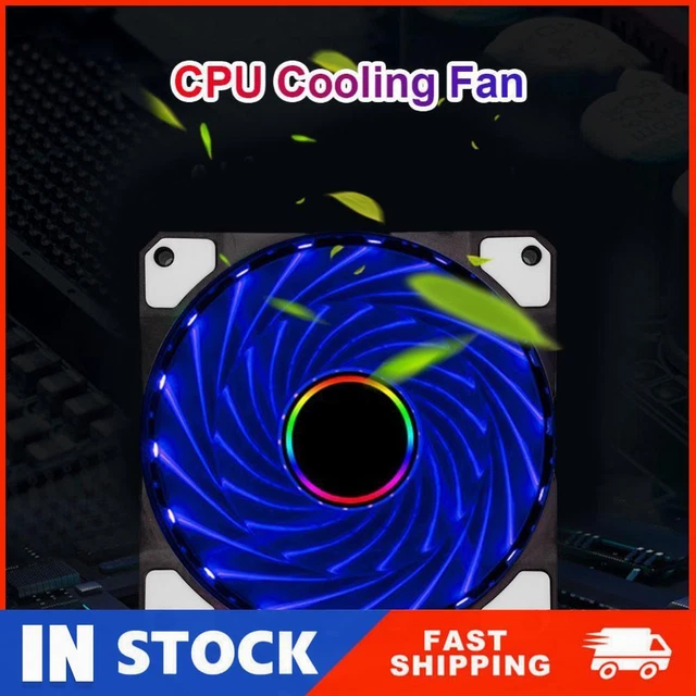 12CM PC COMPUTER Case Cooling CPU Cooler Fan 1200RPM Chassis Fan 4Pin ...
