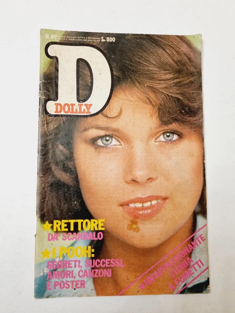 MAGAZINE DOLLY 87-1980 + Affiches Pooh - Pink Floyd - Rector - Marilyn ...