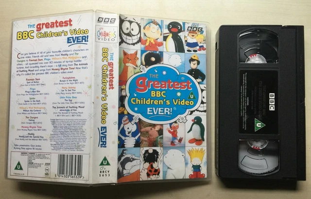 THE GREATEST BBC Children's Video Ever (VHS, 1995) £4.00 - PicClick UK