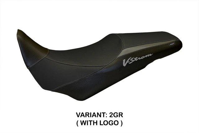 COUVERTURE SELLE SUZUKI - V Strom 1000 - 14-19 - Palerme Logo 2GR Gris ...