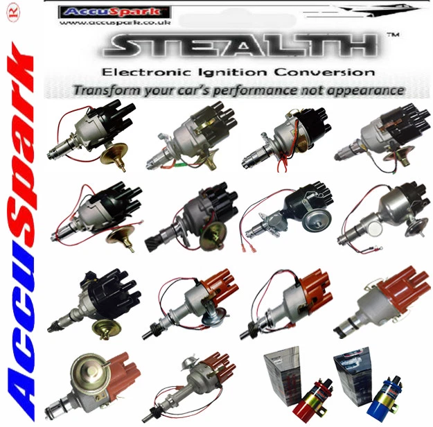 ACCUSPARK ELECTRONIC DISTRIBUTOR MG Mini,Triumph,Morris,Ford,Reliant ...