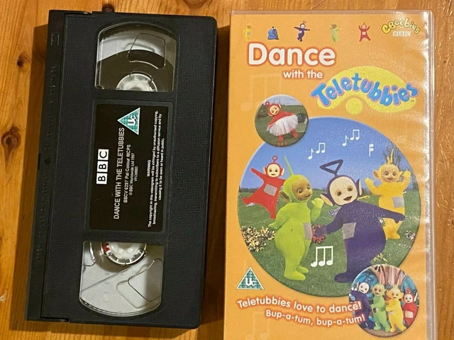 TELETUBBIES: DANCE WITH the - 1997 RARE BBC (Ragdoll) Release in VHS ...