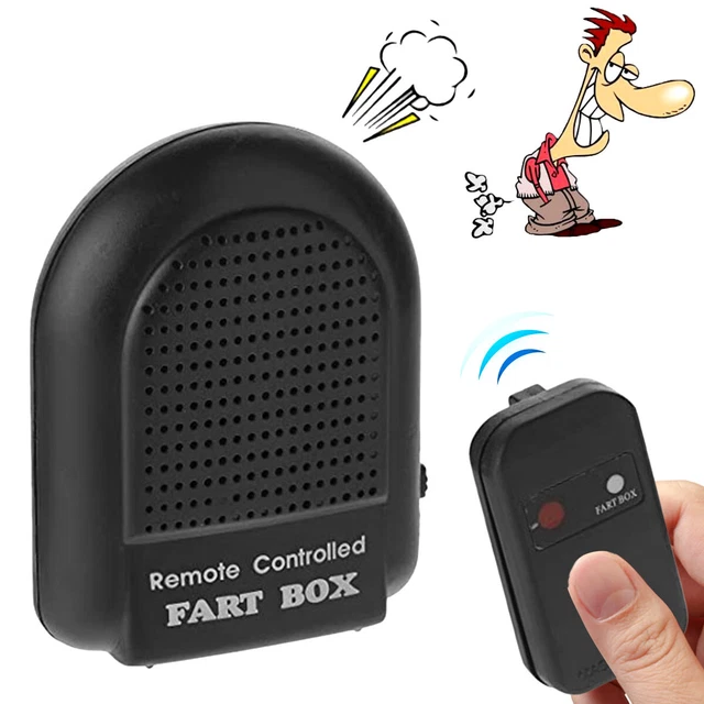 ELECTRONIC FART BOX Machine Remote Controlled Prank Joke Fun Fart ...