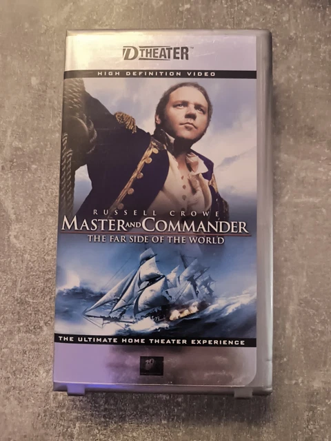 MASTER AND COMMANDER D-VHS HD DVHS Digital Theater DTheater, Rarität £ ...