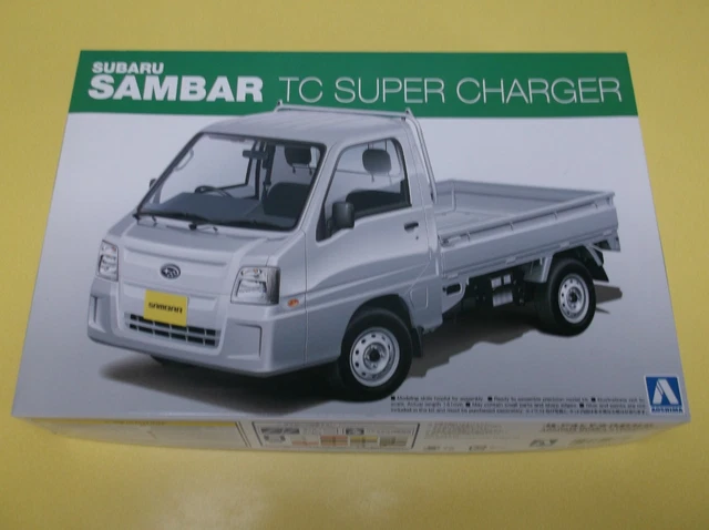 AOSHIMA SUBARU SAMBAR tc pick up.1/24th scale kit. £17.20 - PicClick UK