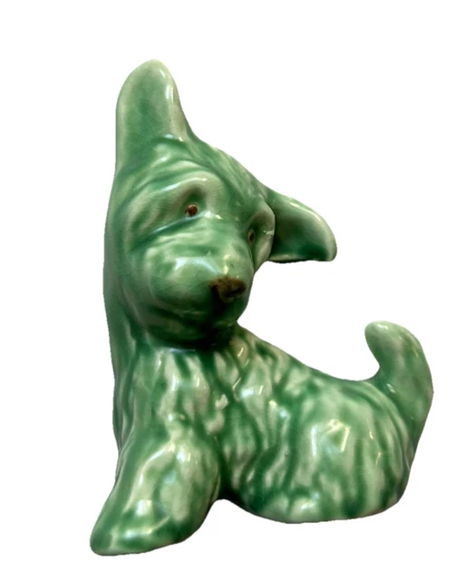 SYLVAC MATT GREEN Novelty Dog 1940’s. £9.04 - PicClick UK