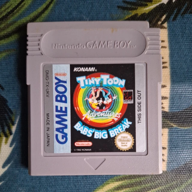TINY TOON ADVENTURES Babs Big Break - Nintendo Game Boy original ...
