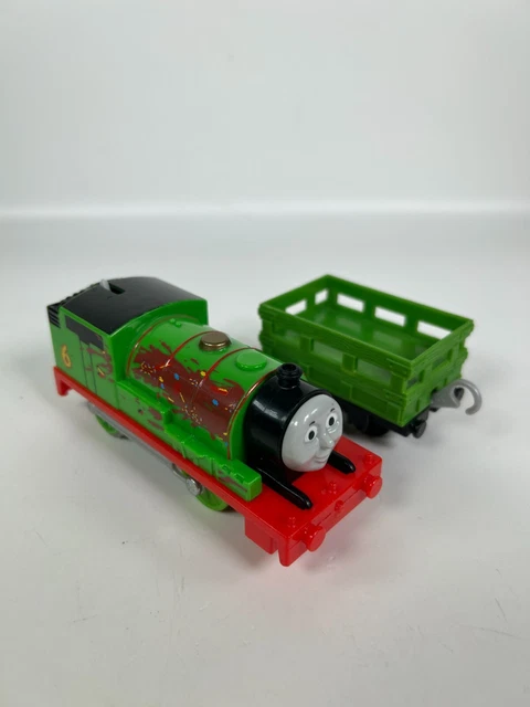 THOMAS THE TANK Chocolate Percy Trackmaster Mattel Figure TESTED ...