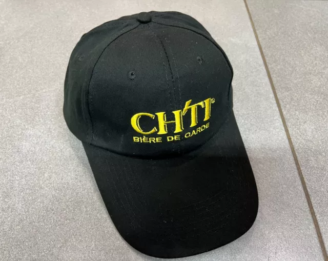 CASQUETTE CAP REGLABLE Noire Biere De Garde Beer Bier Ch'ti Brasserie ...