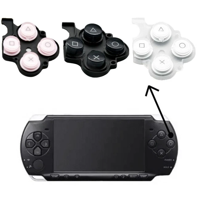 PARTS FUNCTIONAL BUTTONS Left Right Button Key Pad Set For Sony PSP ...