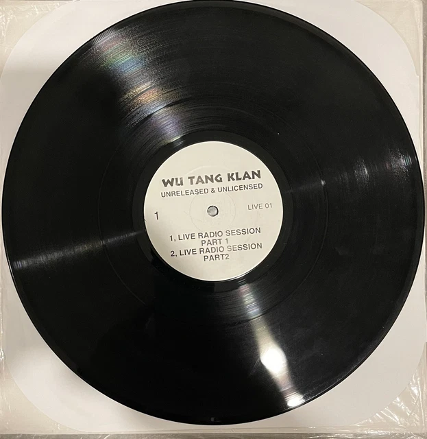 RARE HTF PREOWNED Wu Tang Clan Unreleased & Unlicensed Sons Of Man ...