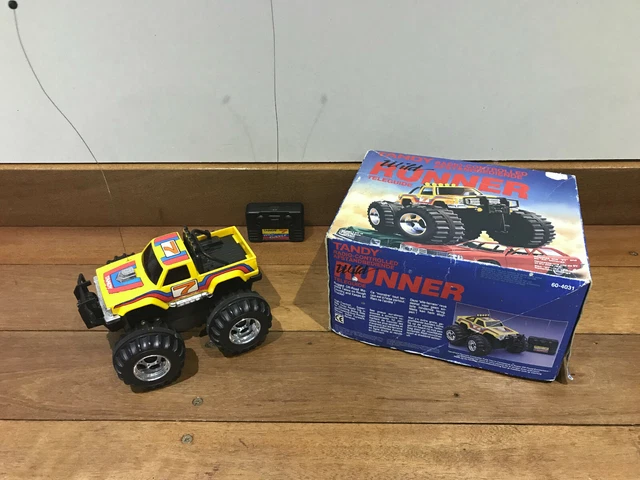 RETRO RC TANDY/RADIO Shack Wild Runner Radio gesteuert Auto verpackt 60 ...