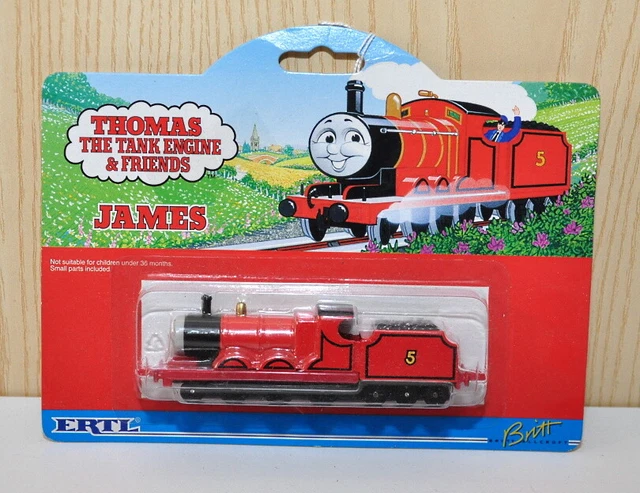 ERTL 1192 JAMES the Red Engine Thomas the Tank Engine & Friends 1993 ...