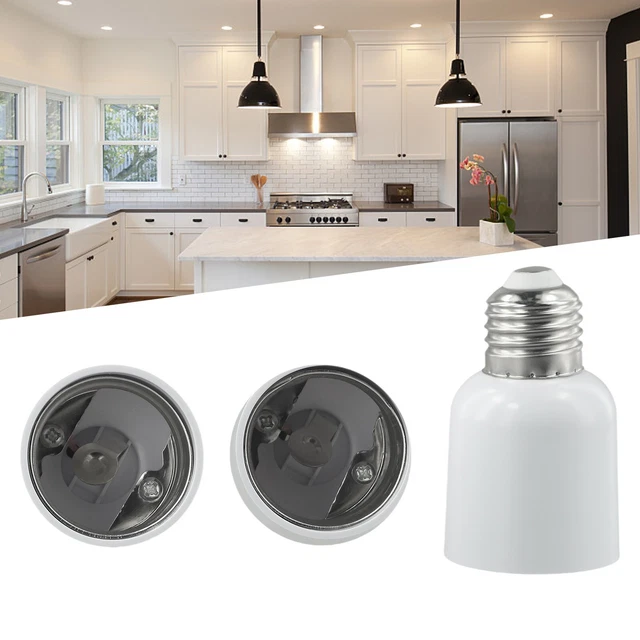 SUPPORT LAMPE CLAIR Prises E26/E27 Pour E39/E40 Lampe Support Ampoule Mogul EUR 12,38 - PicClick FR