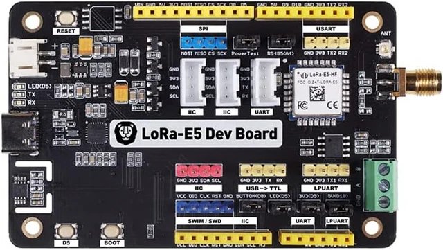 LORA-E5 DEVELOPMENT KIT - Based on Lora-E5 STM32WLE5JC, Lorawan Protocol and Wor EUR 48,66 ...