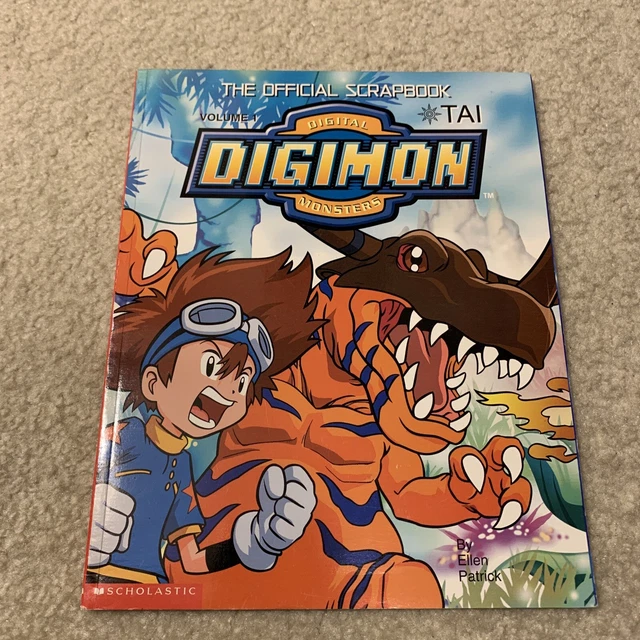 DIGIMON DIGITAL MONSTERS Official Scrapbook Tai Picture Book Volume 1 ...
