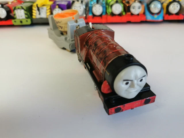 THOMAS AND FRIENDS Motorised Trackmaster Train HURRICANE WITH TRUCK £15 ...