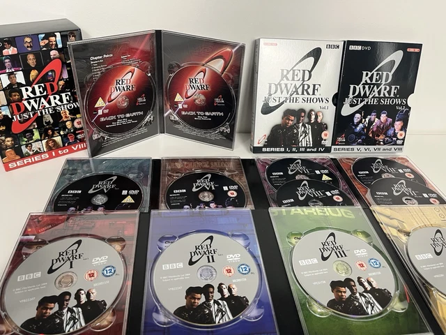 RED DWARF: THE Complete Series 1-8 + Back to Earth (DVD Reg 4) MINT ...