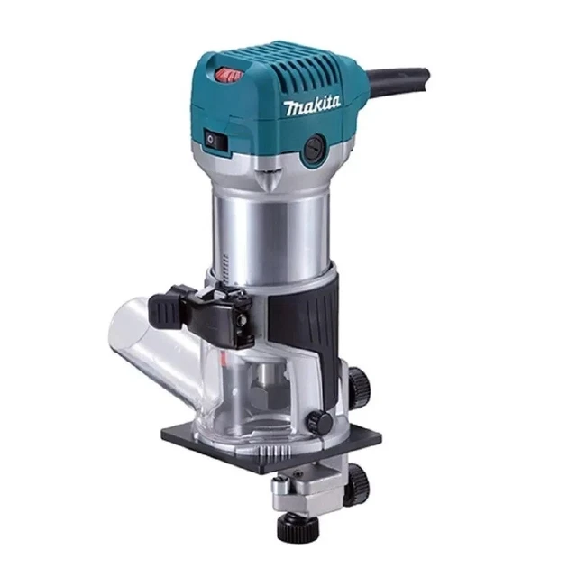 MAKITA RT0700C 710W Compact Router Trimmer with Variable Speed - 6mm ...