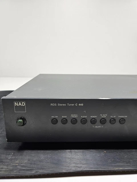 NAD C 440 Stéréo Tuner – Usé , Actif, Haute Qualité Fm / Am Radio ...
