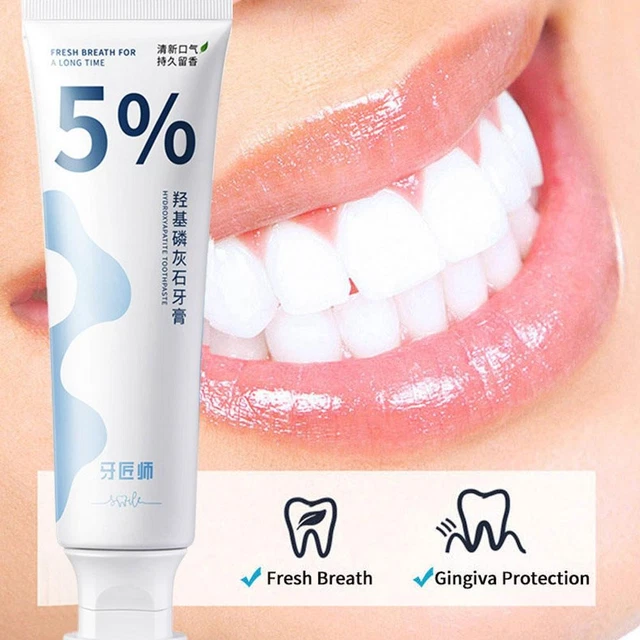 5% HYDROXYAPATITE TOOTHPASTE, Hydroxyapatite Toothpaste For Enamel H9C0 ...