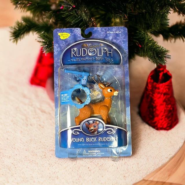 VTG RUDOLPH THE Red-Nose Reindeer, Island of Misfit Toys Young Buck ...