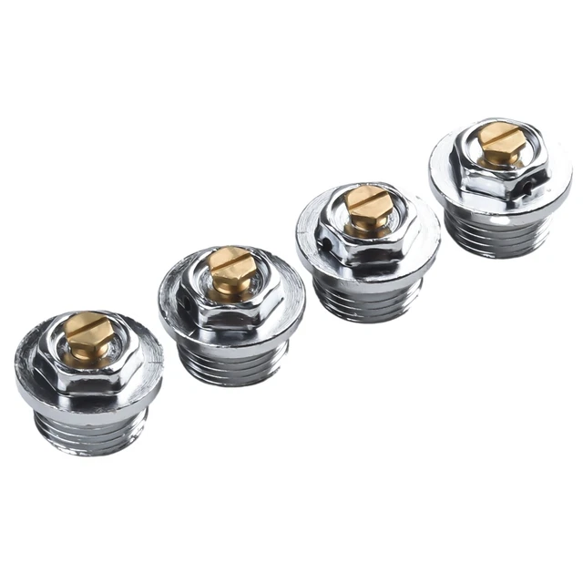 AIR VENT VALVE Bleed Plug Valve 1/2 Inches Blanking Plug Brass Material ...