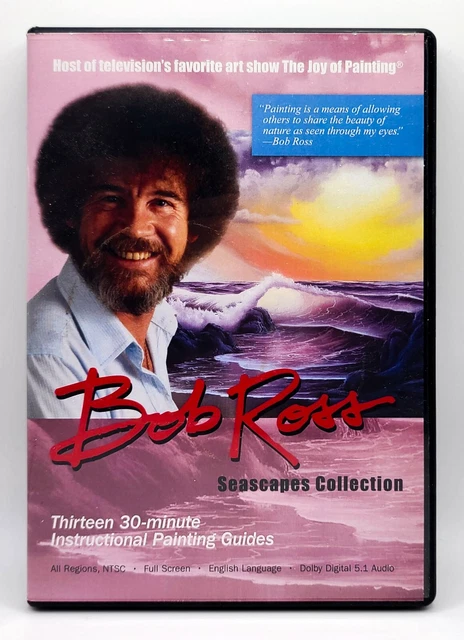 BOB ROSS - Bob Ross Joy of Painting Series: Seascape Collection DVD ...