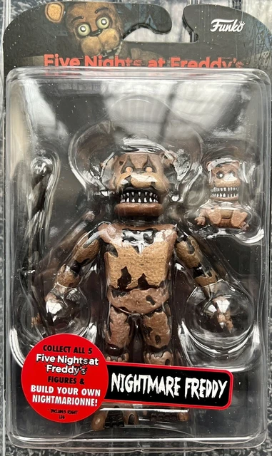 FIVE NIGHTS AT Freddys Nightmare Freddy + Freddles Funko Rare Figure ...