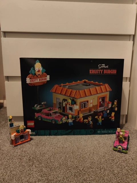 LEGO SIMPSONS KRUSTY Burger Building Set 10352 £140.00 - PicClick UK