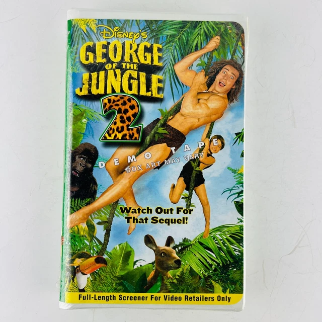 WALT DISNEY - George Of The Jungle 2 VHS Video PROMO Screener NEW ...