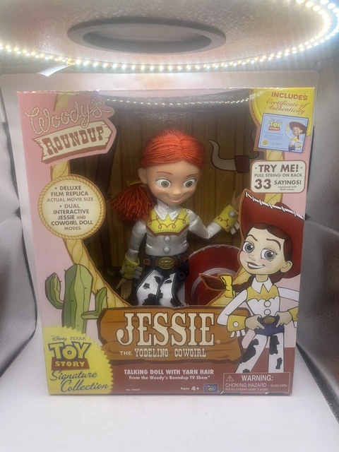 PIXAR TOY STORY Signature Collection Jessie Cloud Label Logo Sealed ...