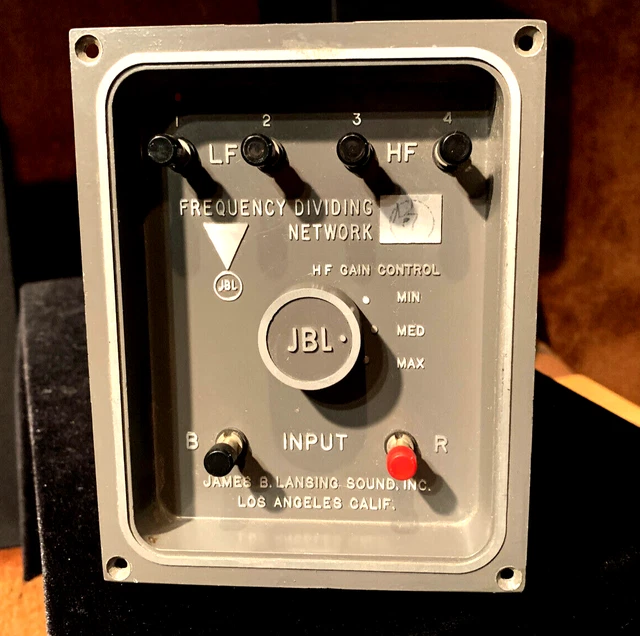 ~VINTAGE~JBL MODEL PRO Series 3120 Crossover (1) Single Unit-Made In ...