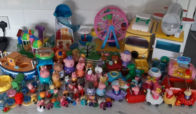 LARGE PEPPA PIG Toy Character Playsets, Action Figures & Accessories ...