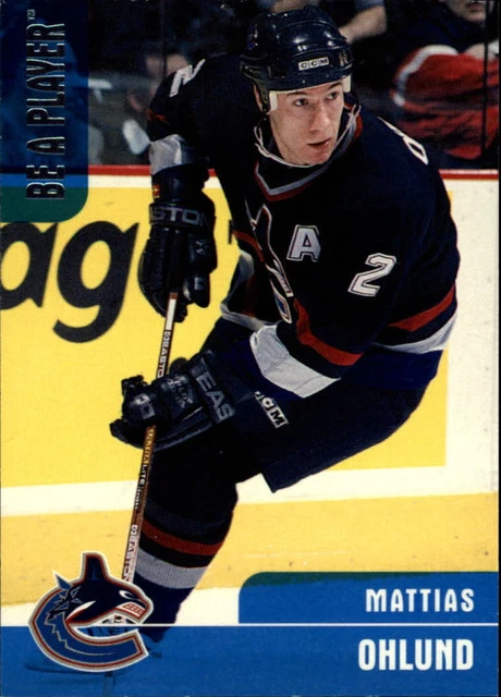 1999-00 CARTE DE hockey BAP Memorabilia Canucks #19 Mattias Ohlund EUR ...