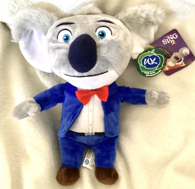 ILLUMINATION SING 2 Buster Moon Koala Soft Toy 12” BNWT £40.00 ...
