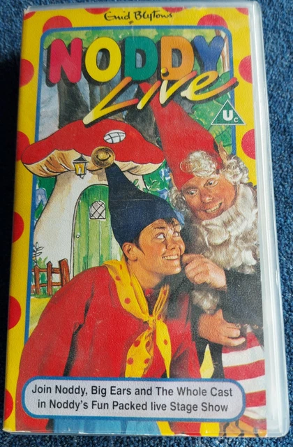 RARE VINTAGE &NODDY Live" Vhs Tape £5.00 - PicClick UK