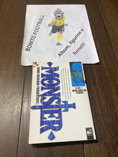 MONSTER MANGA BAND 1 Naoki Urasawa, Versione Tedesca. G12 EUR 9,90 ...