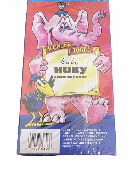 WONDER TOONS - Baby Huey And Many More - VHS CARTOONS Animation New ...
