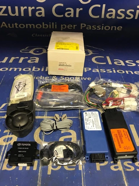 TOYOTA KIT CENTRALINA Comandi Al Volante Rav4 Nuovo E Originale Pz409 ...