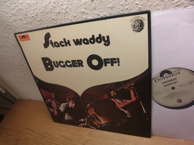 STACK WADDY BUGGER Off 1972 Orig LP British BLUES PROG Mint Promo wow ...