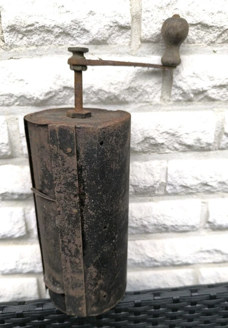 ANTIKE KAFFEEMÜHLE GETREIDEMÜHLE Trommelmühle Körnermühle Sammlerstück EUR 15,00 - PicClick DE