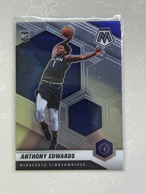 2020-21 PANINI MOSAIC Anthony Edwards Rookie Card (RC) #201 Antman. EUR ...