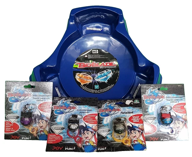 BEYBLADE &BEYSTADIUM ARENA + 4 Mini BeyBlade P.Chiavi" - Hasbro/Takara ...